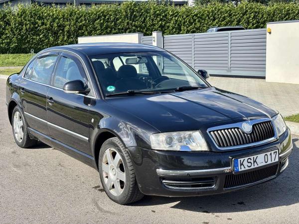 Melns Skoda SuperB 2007 Viļņa, ar dzinēja tilpumu 1.97 L un nobraukumu 265 tūkst. km par 2500 €, foto 7 vietnē AUTOMOTO.COM.LV