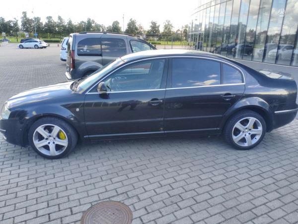 Melns Skoda SuperB 2007 Šauļi, ar dzinēja tilpumu 2.50 L un nobraukumu 370 tūkst. km par 1050 €, foto 3 vietnē AUTOMOTO.COM.LV