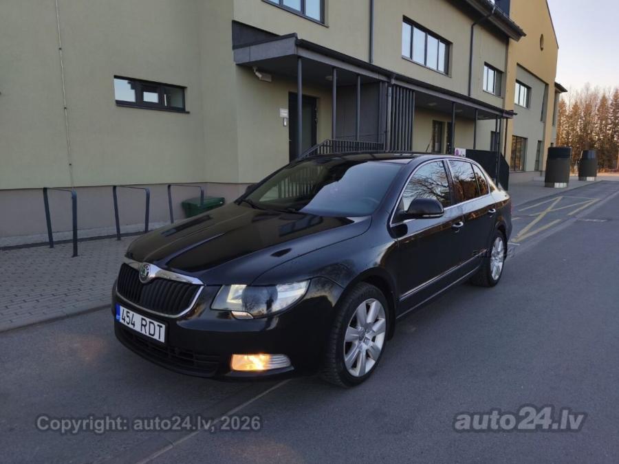 Melns Skoda SuperB 2008 Tartu, ar dzinēja tilpumu 1.90 L un nobraukumu 0 tūkst. km par 2300 €, foto 1 vietnē AUTOMOTO.COM.LV
