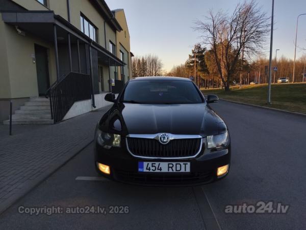Black Skoda SuperB 2008 in Tartu, with an engine capacity of 1.90 L and mileage of 0 thousand km for 2300 €, photo 3 on AUTOMOTO.COM.LV
