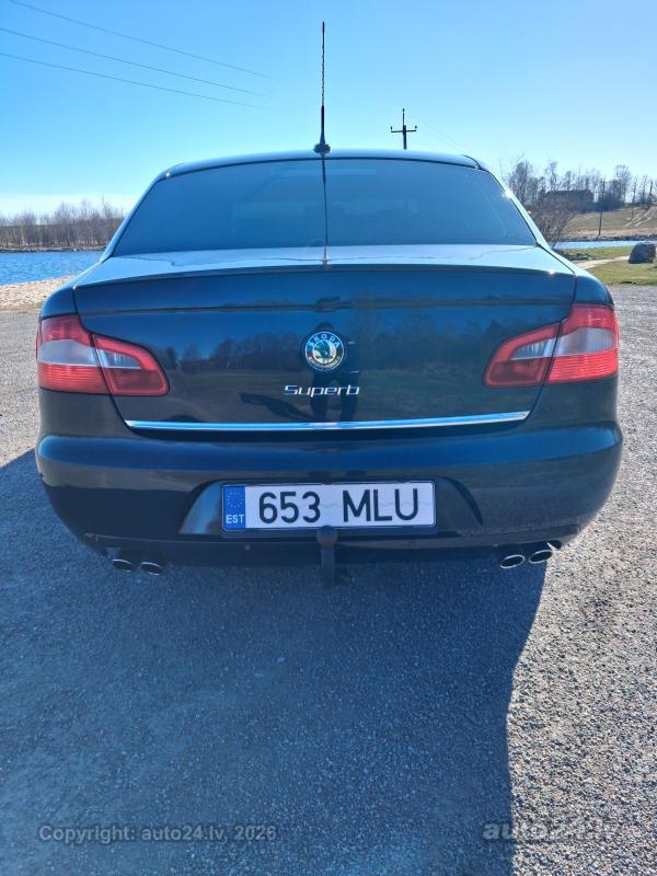 Melns Skoda SuperB 2008 Tallina, ar dzinēja tilpumu 3.60 L un nobraukumu 231 tūkst. km par 4500 €, foto 3 vietnē AUTOMOTO.COM.LV