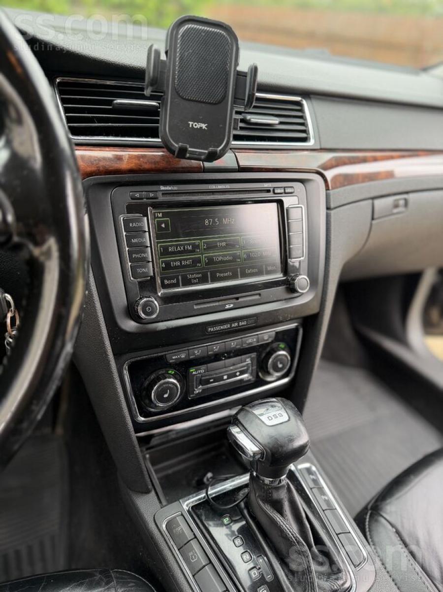 Melns Skoda SuperB 2008 Rīga, ar dzinēja tilpumu 2.00 L un nobraukumu 408 tūkst. km par 2200 €, foto 9 vietnē AUTOMOTO.COM.LV