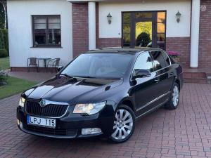 Melns Skoda SuperB 2008 Klaipėda, ar dzinēja tilpumu 1.78 L un nobraukumu 195 tūkst. km par 3750 €, foto  vietnē AUTOMOTO.COM.LV