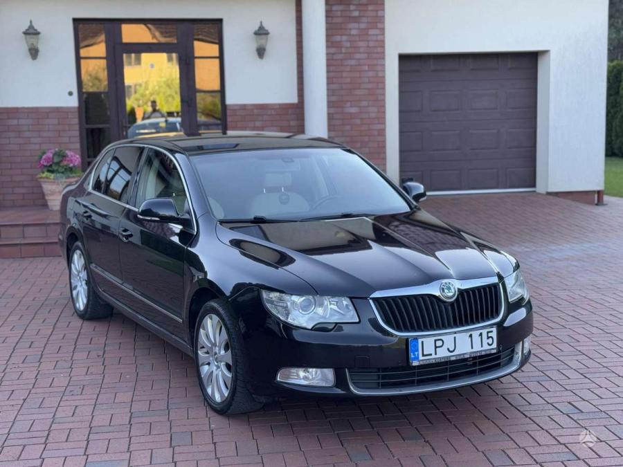 Melns Skoda SuperB 2008 Klaipėda, ar dzinēja tilpumu 1.78 L un nobraukumu 195 tūkst. km par 3750 €, foto 3 vietnē AUTOMOTO.COM.LV