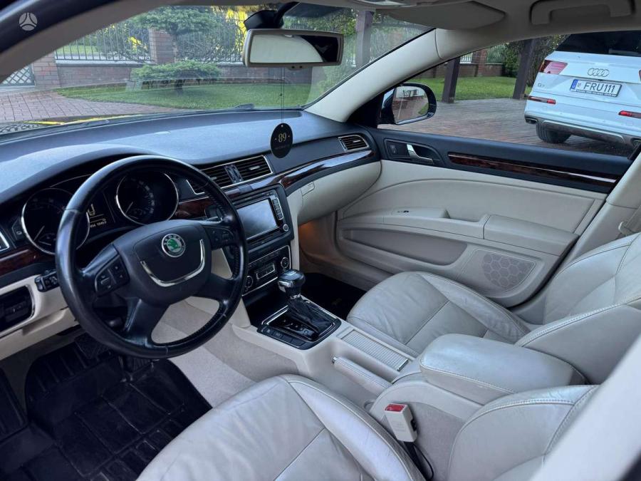 Melns Skoda SuperB 2008 Klaipėda, ar dzinēja tilpumu 1.78 L un nobraukumu 195 tūkst. km par 3750 €, foto 10 vietnē AUTOMOTO.COM.LV