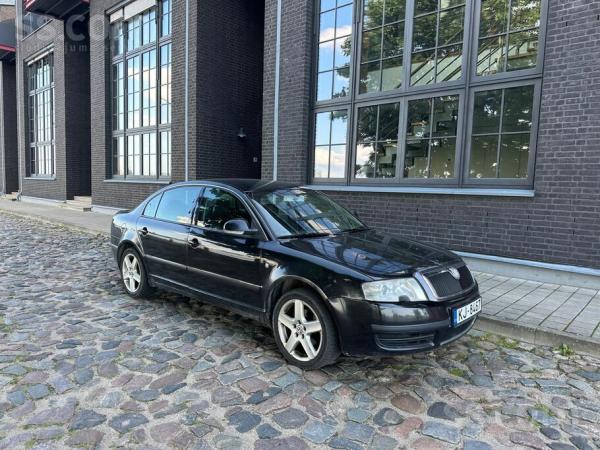 Melns Skoda SuperB 2008 Rīga, ar dzinēja tilpumu 1.90 L un nobraukumu 396 tūkst. km par 1300 €, foto 1 vietnē AUTOMOTO.COM.LV