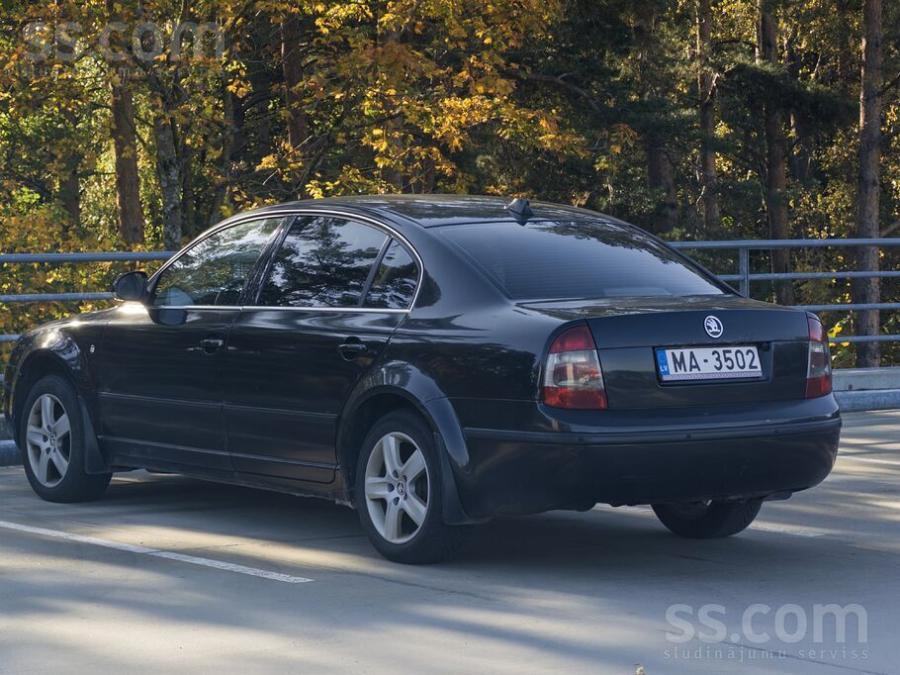 Черный Шкода Суперб 2008 в Рига, объемом двигателя 2.00 л и пробегом 296 тыс. км за 1400 €, фото 25 на AUTOMOTO.COM.LV