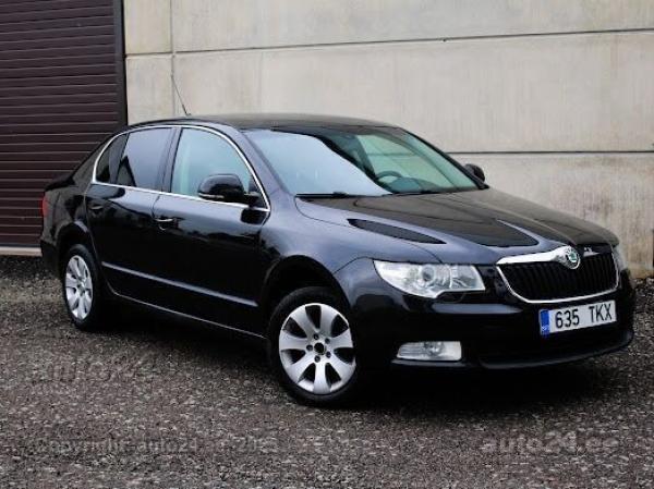 Black Skoda SuperB 2009 in Tallinn, with an engine capacity of 1.80 L and mileage of 0 thousand km for 3299 €, photo 3 on AUTOMOTO.COM.LV