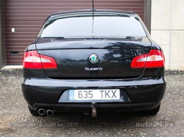 Black Skoda SuperB 2009 in Tallinn, with an engine capacity of 1.80 L and mileage of 0 thousand km for 3299 €, photo 6 on AUTOMOTO.COM.LV