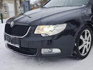 Black Skoda SuperB 2009 in Vilnius, with an engine capacity of 1.80 L and mileage of 231 thousand km for 4700 €, photo 7 on AUTOMOTO.COM.LV