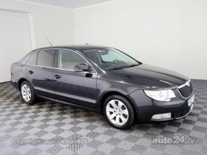Black Skoda SuperB 2009 in Tallinn, with an engine capacity of 2.00 L and mileage of 372 thousand km for 2499 €, photo  on AUTOMOTO.COM.LV
