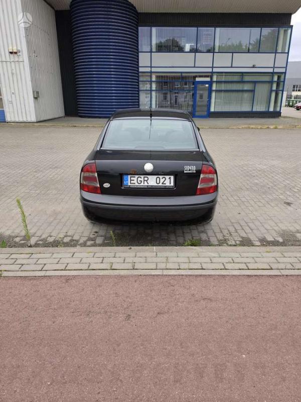 Melns Skoda SuperB 2009 Klaipėda, ar dzinēja tilpumu 1.90 L un nobraukumu 286 tūkst. km par 1200 €, foto 3 vietnē AUTOMOTO.COM.LV