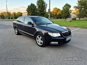 Black Skoda SuperB 2009 in Tallinn, with an engine capacity of 2.00 L and mileage of 474 thousand km for 1790 €, photo  on AUTOMOTO.COM.LV