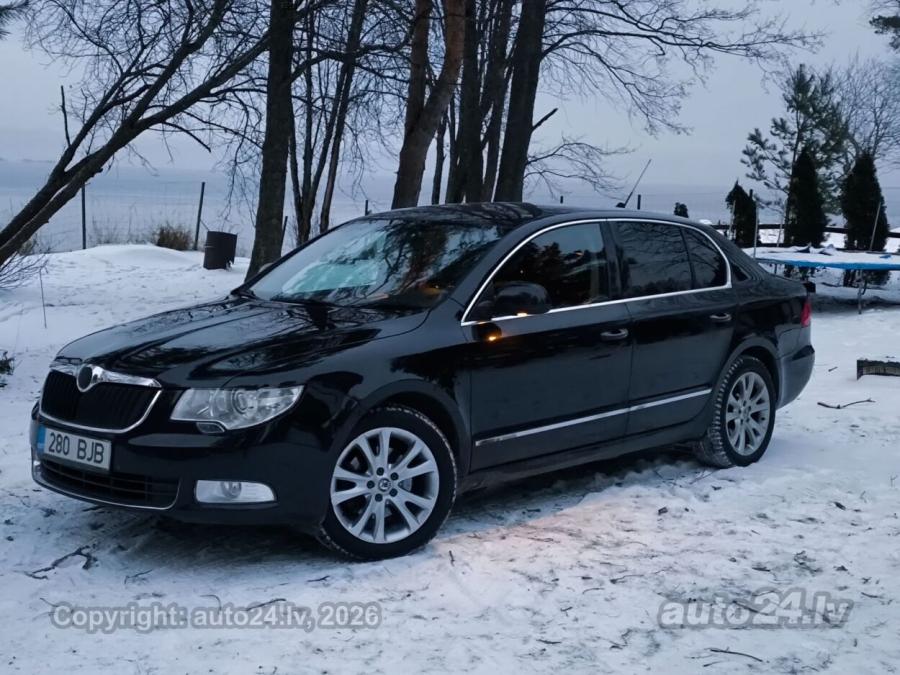 Melns Skoda SuperB 2010 Tallina, ar dzinēja tilpumu 2.00 L un nobraukumu 312 tūkst. km par 3998 €, foto 3 vietnē AUTOMOTO.COM.LV