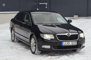 Melns Skoda SuperB 2011 Šauļi, ar dzinēja tilpumu 2.00 L un nobraukumu 290 tūkst. km par 3800 €, foto 5 vietnē AUTOMOTO.COM.LV