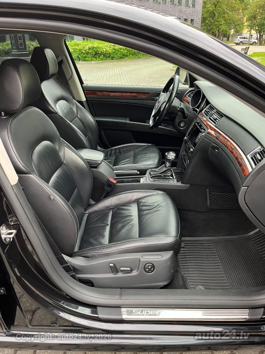 Melns Skoda SuperB 2011 Tallina, ar dzinēja tilpumu 3.60 L un nobraukumu 258 tūkst. km par 7399 €, foto 13 vietnē AUTOMOTO.COM.LV