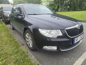 Black Skoda SuperB 2011 in Riga, with an engine capacity of 2.00 L and mileage of 342 thousand km for 5700 €, photo  on AUTOMOTO.COM.LV