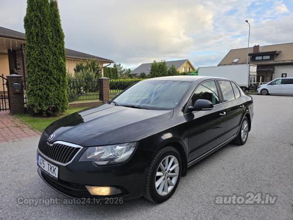 Black Skoda SuperB 2013 in Tartu, with an engine capacity of 1.80 L and mileage of 320 thousand km for 5200 €, photo 1 on AUTOMOTO.COM.LV
