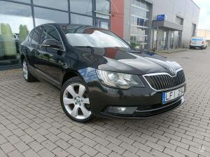 Melns Skoda SuperB 2013 Klaipėda, ar dzinēja tilpumu 1.97 L un nobraukumu 282 tūkst. km par 6950 €, foto  vietnē AUTOMOTO.COM.LV