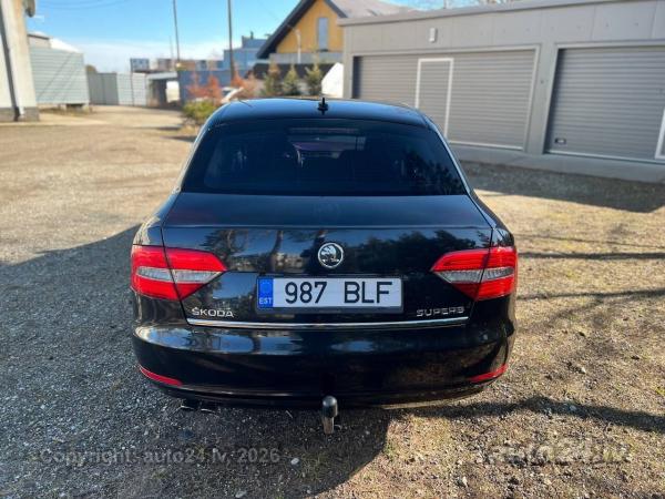 Black Skoda SuperB 2014 in Tallinn, with an engine capacity of 1.80 L and mileage of 216 thousand km for 7999 €, photo 5 on AUTOMOTO.COM.LV
