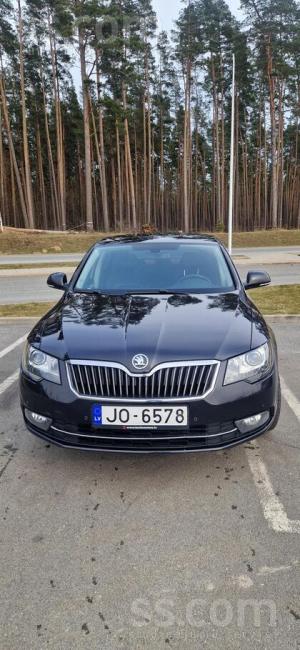 Black Skoda SuperB 2014 in Riga, with an engine capacity of 2.00 L and mileage of 275 thousand km for 5500 €, photo  on AUTOMOTO.COM.LV