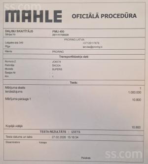 Black Skoda SuperB 2014 in Riga, with an engine capacity of 2.00 L and mileage of 275 thousand km for 5500 €, photo 12 on AUTOMOTO.COM.LV