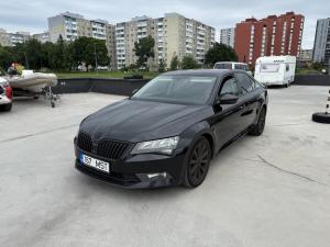 Black Skoda SuperB 2015 in Tallinn, with an engine capacity of 2.00 L and mileage of 422 thousand km for 7500 €, photo 16 on AUTOMOTO.COM.LV