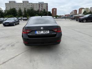 Black Skoda SuperB 2015 in Tallinn, with an engine capacity of 2.00 L and mileage of 422 thousand km for 7500 €, photo 21 on AUTOMOTO.COM.LV