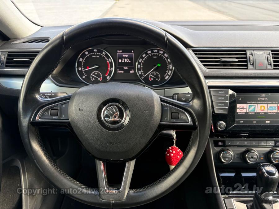 Black Skoda SuperB 2015 in Tallinn, with an engine capacity of 1.40 L and mileage of 218 thousand km for 10900 €, photo 11 on AUTOMOTO.COM.LV