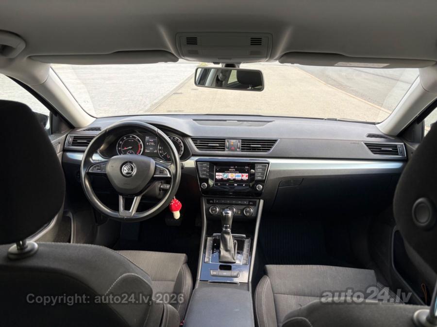 Black Skoda SuperB 2015 in Tallinn, with an engine capacity of 1.40 L and mileage of 218 thousand km for 10900 €, photo 12 on AUTOMOTO.COM.LV
