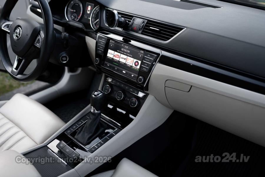Melns Skoda SuperB 2016 Tallina, ar dzinēja tilpumu 2.00 L un nobraukumu 165 tūkst. km par 15990 €, foto 14 vietnē AUTOMOTO.COM.LV