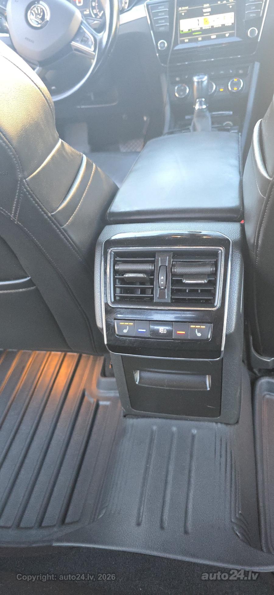 Melns Skoda SuperB 2016 Tallina, ar dzinēja tilpumu 2.00 L un nobraukumu 286 tūkst. km par 12300 €, foto 13 vietnē AUTOMOTO.COM.LV