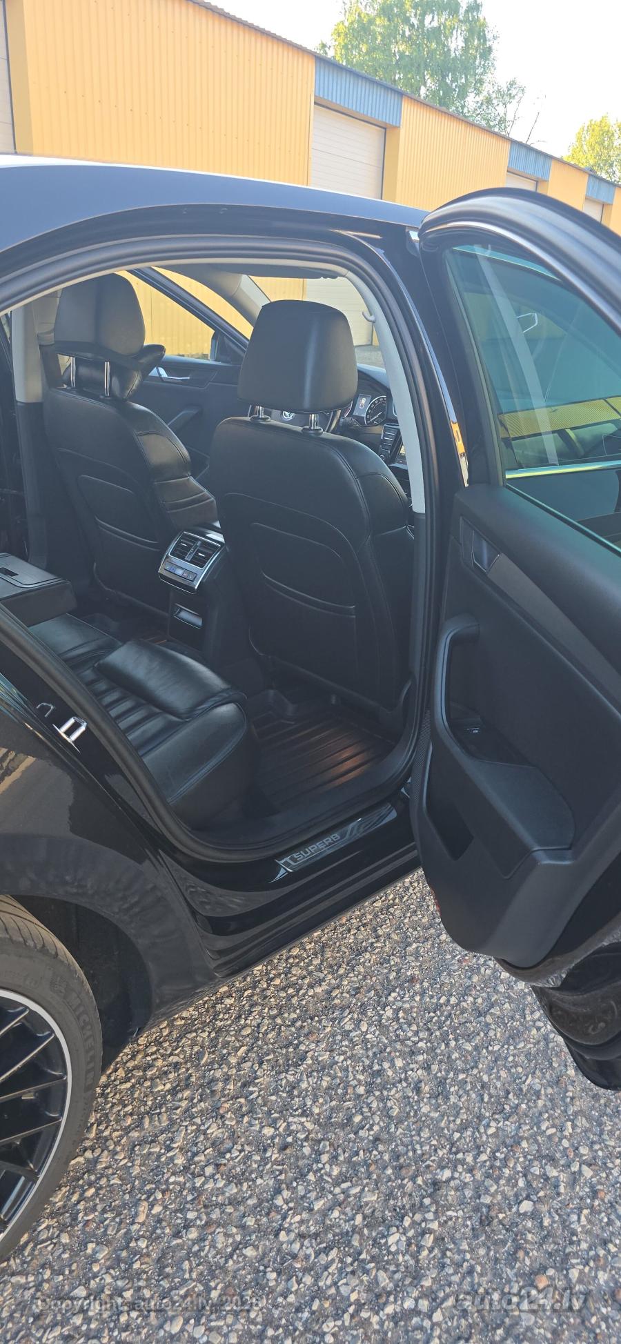 Melns Skoda SuperB 2016 Tallina, ar dzinēja tilpumu 2.00 L un nobraukumu 286 tūkst. km par 12300 €, foto 15 vietnē AUTOMOTO.COM.LV