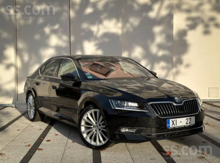 Melns Skoda SuperB 2017 Rīga, ar dzinēja tilpumu 2.00 L un nobraukumu 151 tūkst. km par 15200 €, foto 1 vietnē AUTOMOTO.COM.LV