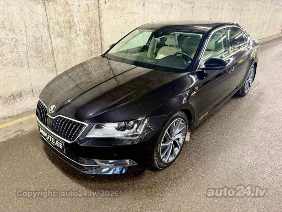 Melns Skoda SuperB 2017 Tallina, ar dzinēja tilpumu 2.00 L un nobraukumu 139 tūkst. km par 15995 €, foto 3 vietnē AUTOMOTO.COM.LV
