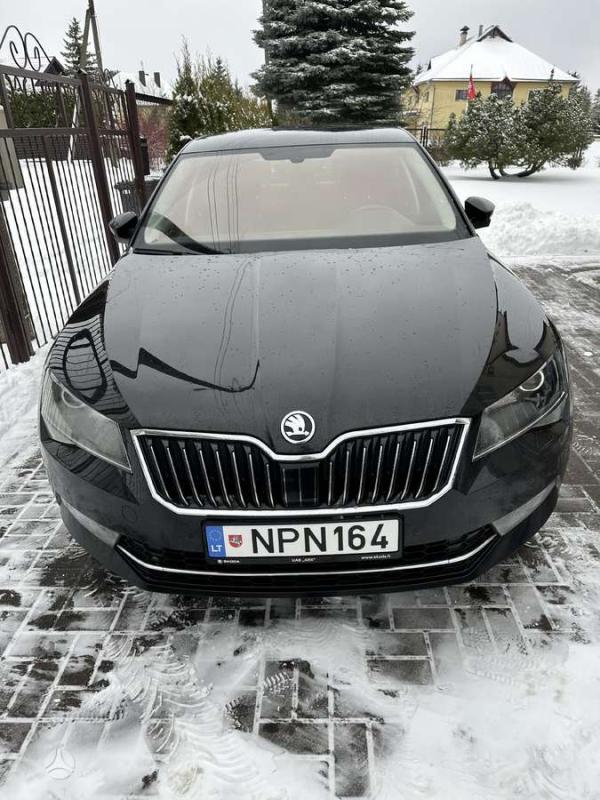 Melns Skoda SuperB 2017 Viļņa, ar dzinēja tilpumu 1.40 L un nobraukumu 89 tūkst. km par 13900 €, foto 1 vietnē AUTOMOTO.COM.LV