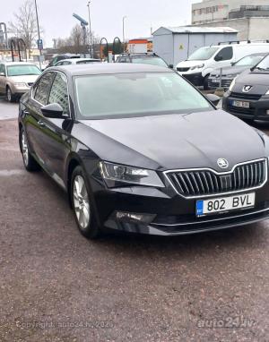 Black Skoda SuperB 2017 in Tallinn, with an engine capacity of 2.00 L and mileage of 175 thousand km for 11899 €, photo 3 on AUTOMOTO.COM.LV
