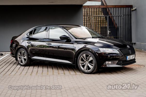 Black Skoda SuperB 2017 in Parnu, with an engine capacity of 2.00 L and mileage of 134 thousand km for 18900 €, photo 7 on AUTOMOTO.COM.LV