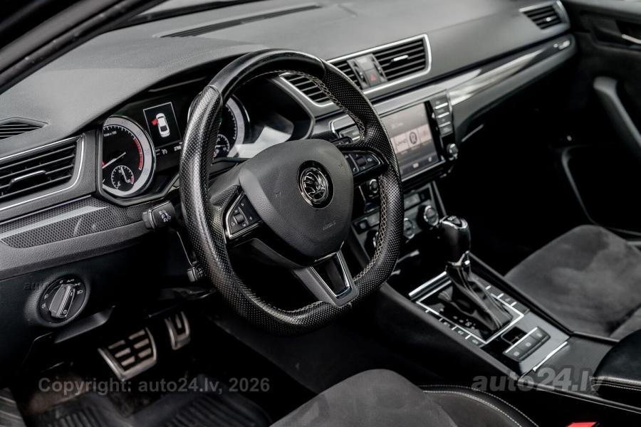 Melns Skoda SuperB 2017 Pērnava, ar dzinēja tilpumu 2.00 L un nobraukumu 134 tūkst. km par 18900 €, foto 13 vietnē AUTOMOTO.COM.LV