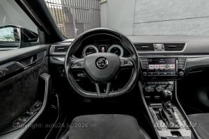Melns Skoda SuperB 2017 Pērnava, ar dzinēja tilpumu 2.00 L un nobraukumu 134 tūkst. km par 18900 €, foto 14 vietnē AUTOMOTO.COM.LV