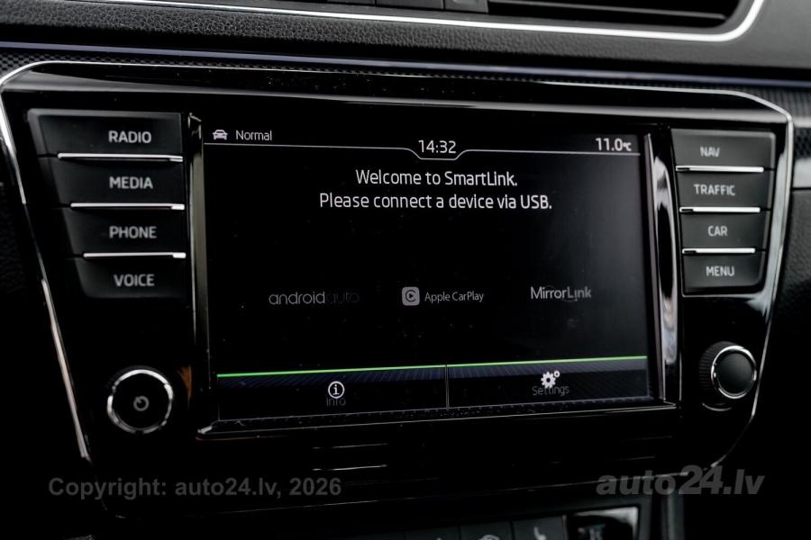 Melns Skoda SuperB 2017 Pērnava, ar dzinēja tilpumu 2.00 L un nobraukumu 134 tūkst. km par 18900 €, foto 18 vietnē AUTOMOTO.COM.LV