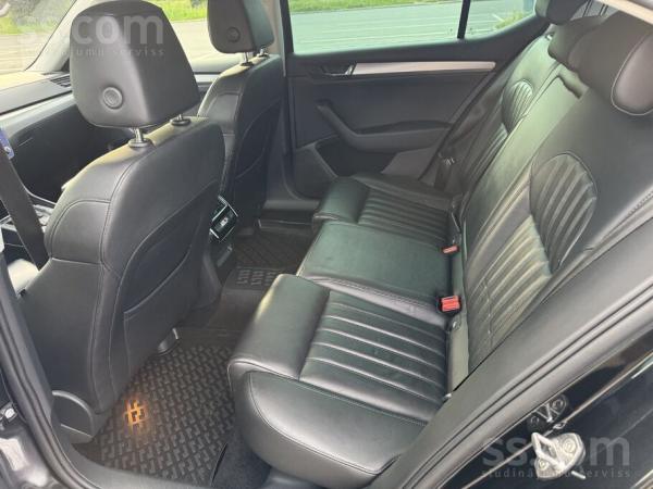 Black Skoda SuperB 2017 in Riga, with an engine capacity of 2.00 L and mileage of 205 thousand km for 11000 €, photo 5 on AUTOMOTO.COM.LV