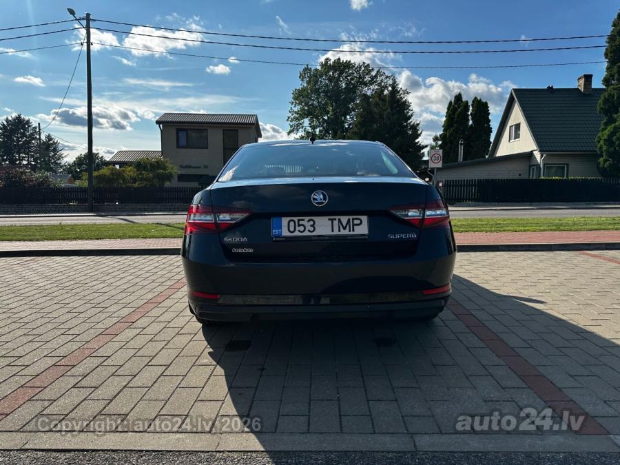Black Skoda SuperB 2017 in Rakvere, with an engine capacity of 1.40 L and mileage of 156 thousand km for 14500 €, photo 7 on AUTOMOTO.COM.LV