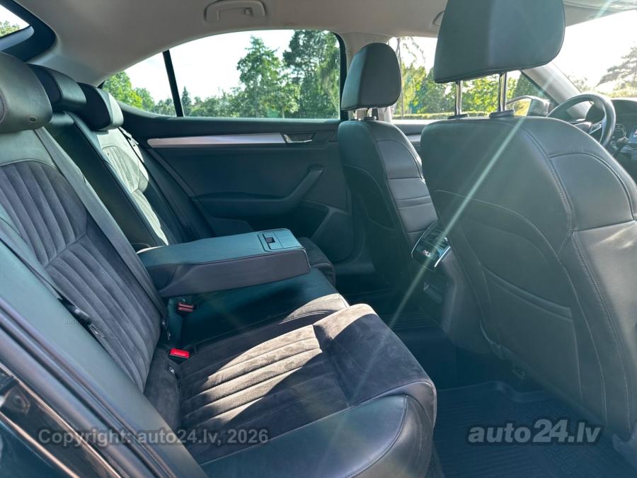 Black Skoda SuperB 2017 in Rakvere, with an engine capacity of 1.40 L and mileage of 156 thousand km for 14500 €, photo 16 on AUTOMOTO.COM.LV