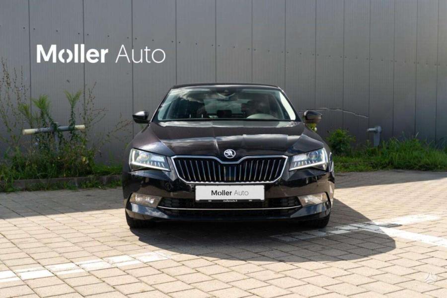 Black Skoda SuperB 2017 in Vilnius, with an engine capacity of 2.00 L and mileage of 173 thousand km for 13250 €, photo 3 on AUTOMOTO.COM.LV