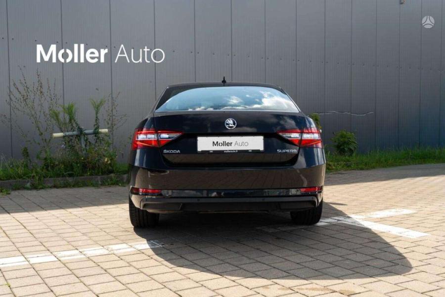 Black Skoda SuperB 2017 in Vilnius, with an engine capacity of 2.00 L and mileage of 173 thousand km for 13250 €, photo 7 on AUTOMOTO.COM.LV