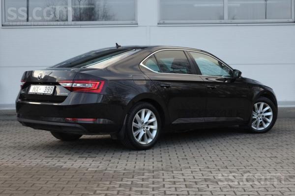 Black Skoda SuperB 2018 in Riga, with an engine capacity of 2.00 L and mileage of 0 thousand km for 11995 €, photo 7 on AUTOMOTO.COM.LV