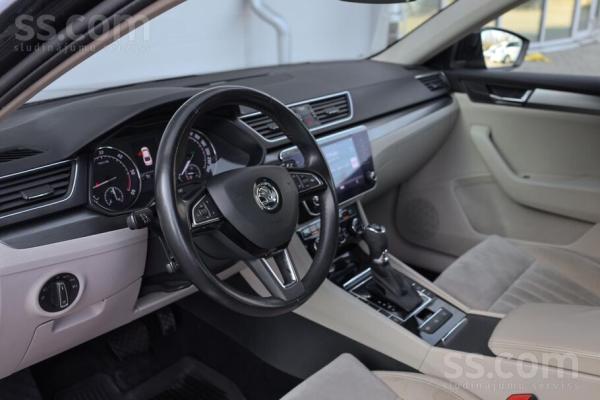 Black Skoda SuperB 2018 in Riga, with an engine capacity of 2.00 L and mileage of 0 thousand km for 11995 €, photo 9 on AUTOMOTO.COM.LV