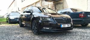 Melns Skoda SuperB 2018 Tallina, ar dzinēja tilpumu 1.80 L un nobraukumu 269 tūkst. km par 14600 €, foto  vietnē AUTOMOTO.COM.LV