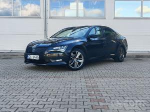 Melns Skoda SuperB 2018 Rīga, ar dzinēja tilpumu 2.00 L un nobraukumu 192 tūkst. km par 15900 €, foto  vietnē AUTOMOTO.COM.LV